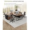 Amazon.com: LITTLE TREE 55" Executive Computer Desk and lateral File ...