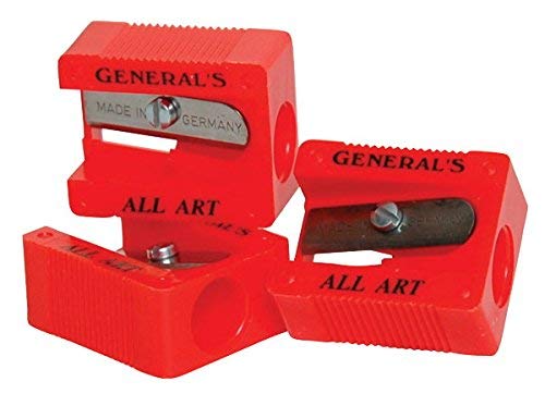 General's Little Red All-Art 1-Hole Pencil Sharpener, Red, Pack of 18 ...