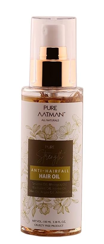 Buy PURE AATMAN Hair Oil for women girls men ladies Hairfall Hair Oil ...