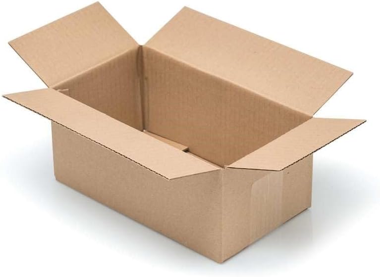 5 x Folding Shipping Boxes 350 x 250 x 150 mm, DHL, DPD, GLS Compliant ...