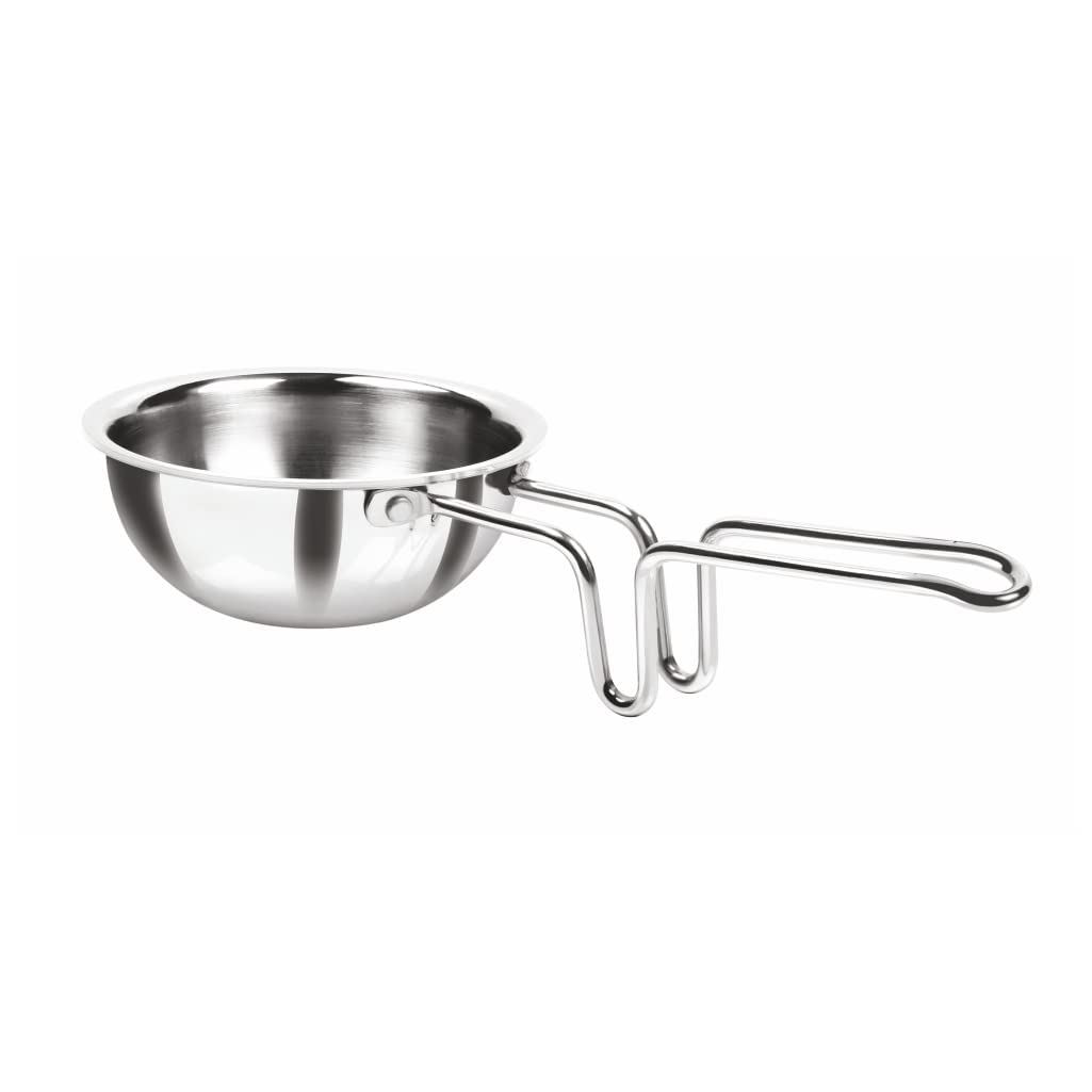 SHIV HOME WORLD Triply Stainless Steel Tadka Pan, 12cm, Silver | Vagar ...