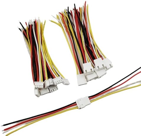 Amazon.com: XH 2.54mm Connector Kit - JST XH Compatible 2.5mm Pitch Male Female Connector ...