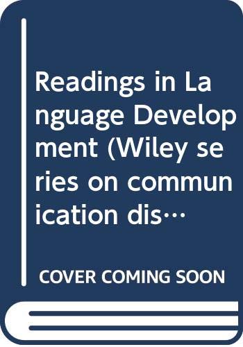 Readings in Language Development (Environmental Science and Technology ...