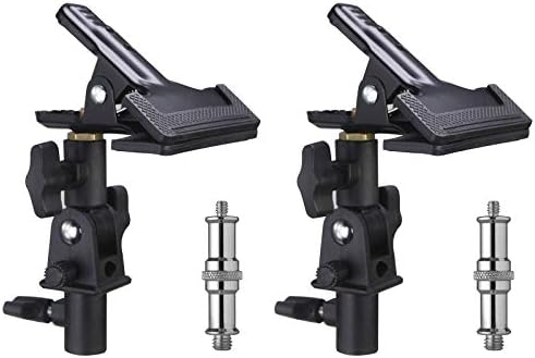 Amazon.com : NEEWER 2 Pack Reflector Holder Backdrop Clamp, Sturdy ...