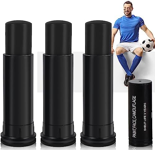 Amazon.com: 3 Pcs Black Face Paint Stick,Eye Black Stick for Sports Eye ...