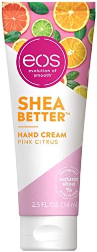 Amazon.com : eos Hand Cream - Pink Citrus | Natural Shea Butter Hand ...