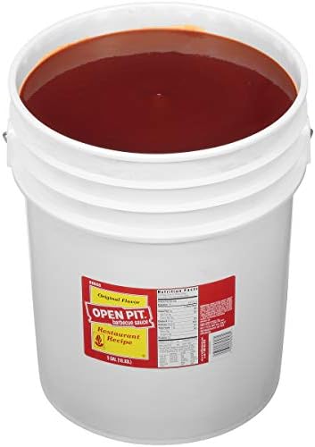 Amazon.com : Open Pit Original BBQ Sauce (5 Gal Pail) : Open Pit Bbq ...