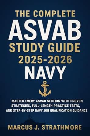 Amazon.com: The Complete ASVAB Study Guide 2025-2026 Navy : Master ...