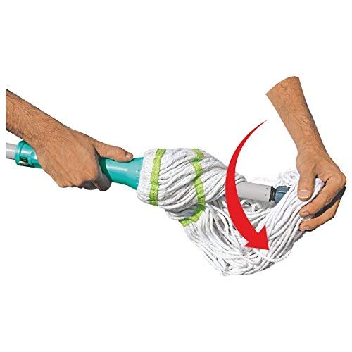 Spotzero by Milton Twist and Squeeze Cotton Mop Refill (Small, White ...