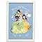 Amazon.com: Disney Princess Alphabet Framed Wood Wall Decor - Large ...