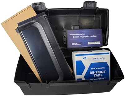 Amazon.com : Deluxe FD-258 Fingerprinting Kit: / 250 FD-258 Cards/XL ...