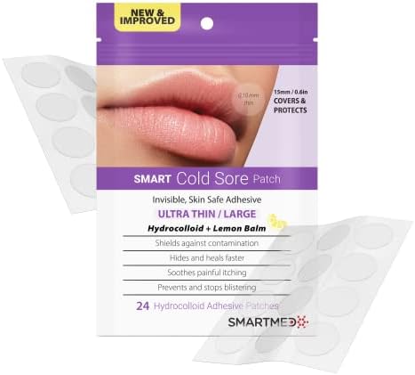 Amazon.com: SMARTMED Smart Cold Sore Treatment Patch - Large 15mm ...