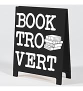 Amazon.com: Life Is Better With Books Desk Decor Sign Retro Bookstore ...