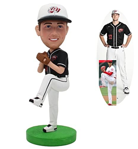 Amazon.com: Custom Baseball Player Gifts, Custom Bobblehead Baseball ...