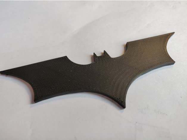 Tech3dLab Bat Man Logo | Batman Car Badge, Black Chrome Batwing Logo 3D ...