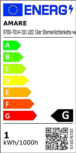 AMARE LED 3D Außenstern Weiß ca. 57 x 48 x 44 (B x H x T), für den ...