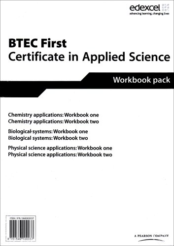 BTEC First Certificate Applied Science Workbook Pack : 4Science: Amazon ...