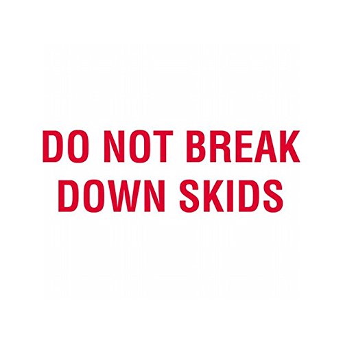 Amazon.com: Box Packaging "Do Not Break Down Skids" Labels, 3" x 5" 500 ...