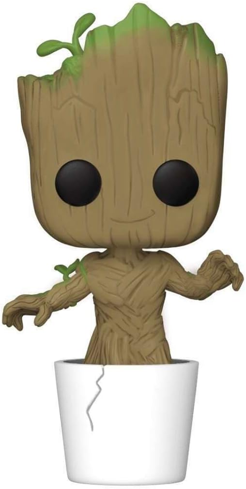 Funko Pop Groot #1055 Marvel Collector Corps Exclusive Disney+ I am ...