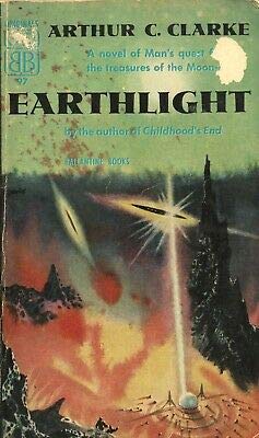 EARTHLIGHT By ARTHUR C CLARKE Ballantine Books PB 1955 [Hardcover ...
