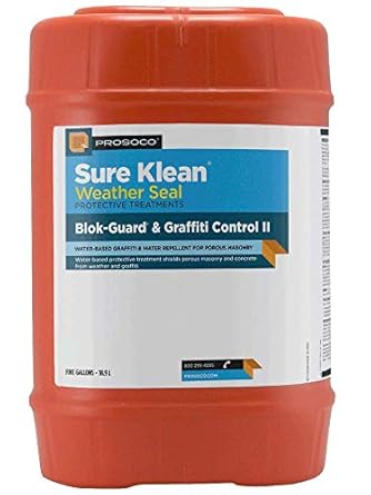 Prosoco Blok-Guard® & Graffiti Control II, 5 Gallon: Amazon.com: Tools ...