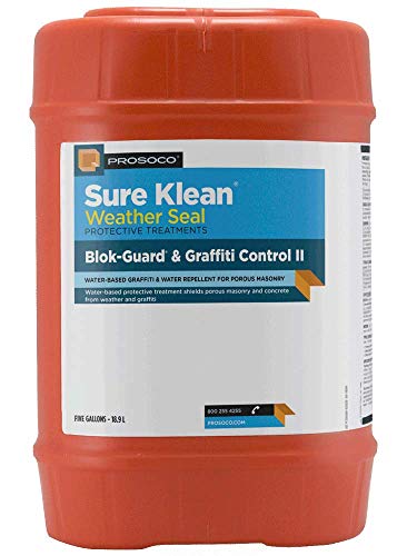 Prosoco Blok-Guard® & Graffiti Control II, 5 Gallon: Amazon.com: Tools ...