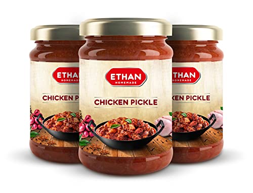 Ethan Homemade Chicken Pickle 400g [Pack of 3] : Amazon.in: Grocery ...