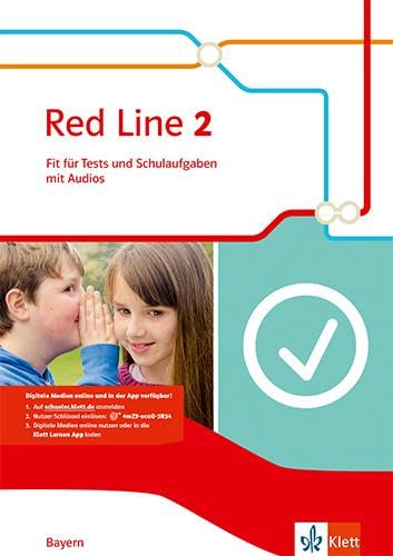 Red Line 2. Ausgabe Bayern: Fit für Tests und Schulaufgaben mit Audios ...