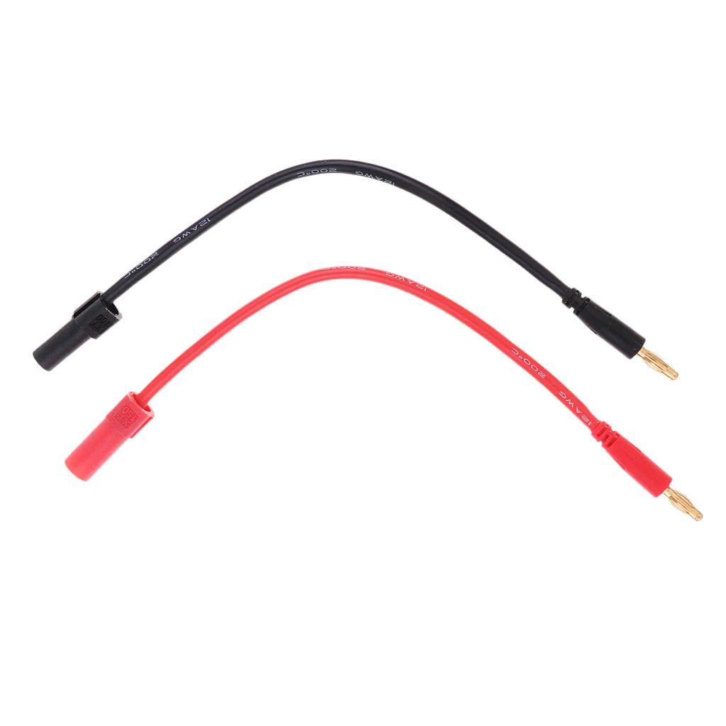 LOOM TREE® Pair XT150 / XT-150 Male&Female Plug to 4.0mm Banana Male ...