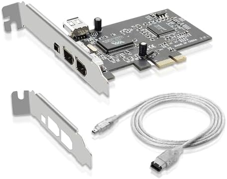Amazon.com: StarTech.com 2 Port PCI Express FireWire Card - 1394a ...