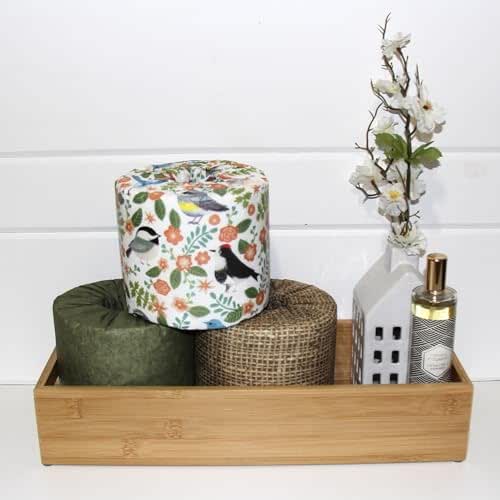 Amazon.com: Decorative Toilet Paper Covers, 9 Paper Wraps, 3 of Each of ...