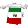 Amazon.com : MacLand 30 PCS Mexico Flag String,32 FT Mexican Bunting ...