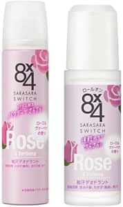 Amazon.co.jp: 8x4 スプレー + ロールオン (ローズ＆ヴァーベナ, スプレー 50g × 1、ロールオン 45mL × 1) : ビューティー