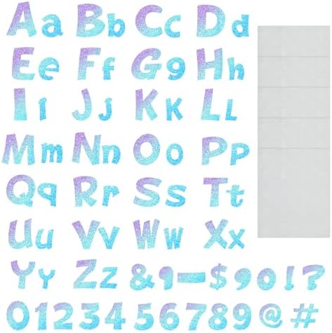 Amazon.com : Gueevin 216 Pcs Bulletin Board Letters for Classroom ...