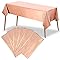 Amazon.com: 3 Pack Iridescence Plastic Tablecloths Shiny Disposable ...