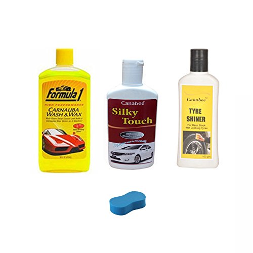 Combo of Formula 1 Shampoo 236 ml + Body Polish 100 ml + Tyre Shiner ...