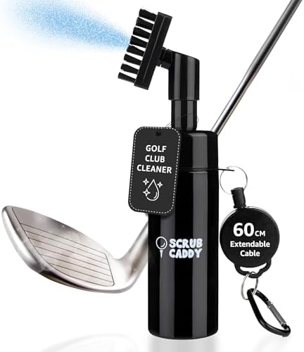 Golf Club Cleaner Brush with Built-In Water Spray - 180ml Storage ...