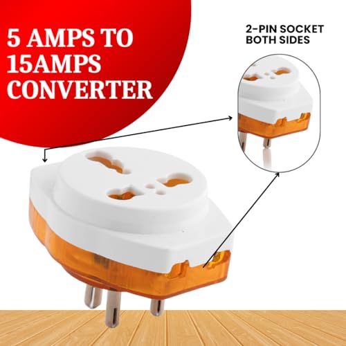HI-PLASST 6a to 16a Converter Plug for Heater | 6 amp to 16 amp ...