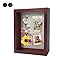 Amazon.com - ILOT 8"x10" Solid Wood Mahogany Display Shadow Box Frame ...