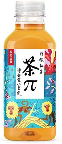 Nongfu Spring Lemon Ice Tea Drink (Cha π) 500ml : Amazon.co.uk: Grocery