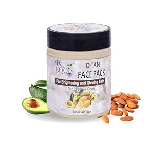 D-Tan Face Pack for Glowing & Radiant Skin | Effective Tan Removal Face ...
