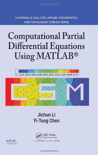 Buy Computational Partial Differential Equations Using Matlab Textbooks In Mathematics Book