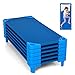 KOTEK Stackable Sleeping Daycare Cots for Kids, Portable Toddler Nap ...