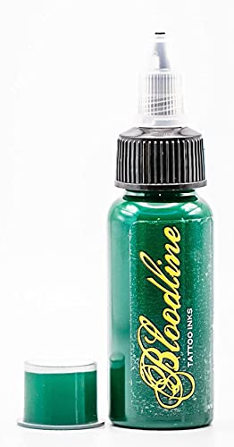 Bloodline Tattoo Ink Stem Green - 1 oz (30 ml) - Want It All