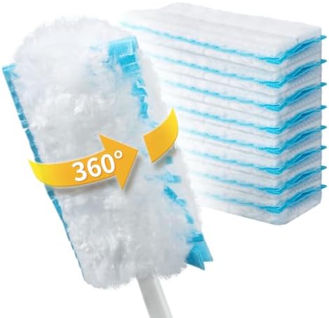 Amazon.com: Bisenkud 20 Count 360 Duster Pads for Swiffer Duster Refill ...