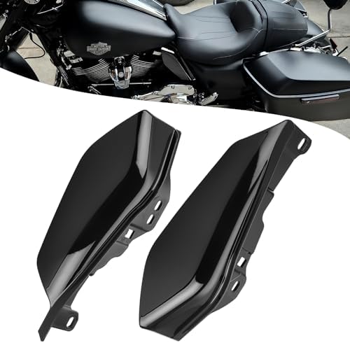 Amazon.com: Mid Frame Air Deflector Heat Shields for Harley Touring ...