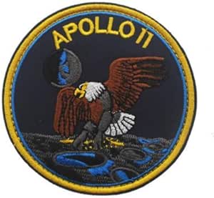 Amazon.com: NASA Apollo Missions Apollo II Space Eagle Moon Military ...