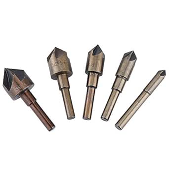 Chamfering Machine 5Pcs Five Edge Nitrided Chamfer Cutter Chamfering ...