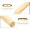 Amazon.com : VOSAREA 4PCS Wooden Shovel Handle Replacement Solid Ash ...