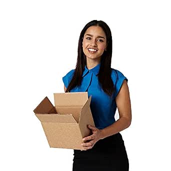 10 x Davpack Double Wall Cardboard Boxes (406L x 406W x 406H mm) - 300 ...